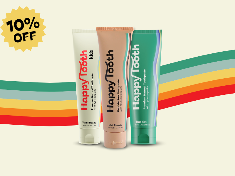 Hydroxyapatite Toothpaste – Happy Tooth Products