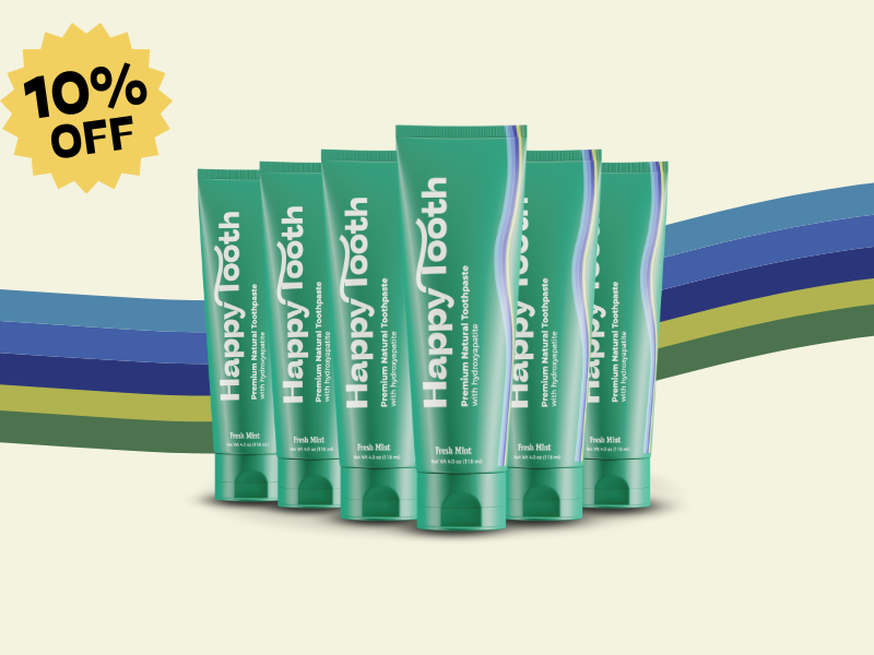 Hydroxyapatite Toothpaste – Happy Tooth Products