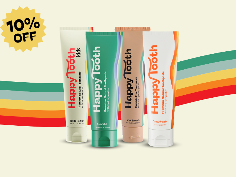 Hydroxyapatite Toothpaste – Happy Tooth Products