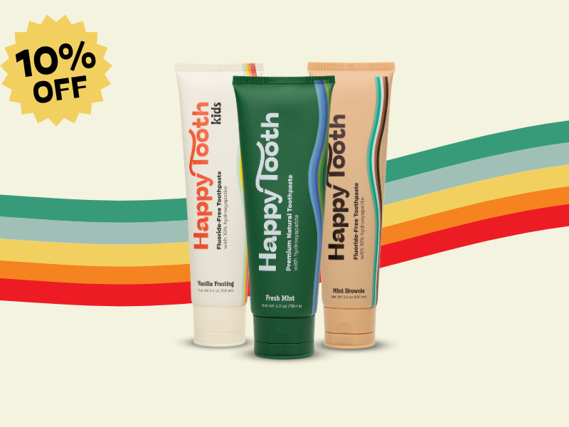 Hydroxyapatite Toothpaste – Happy Tooth Products