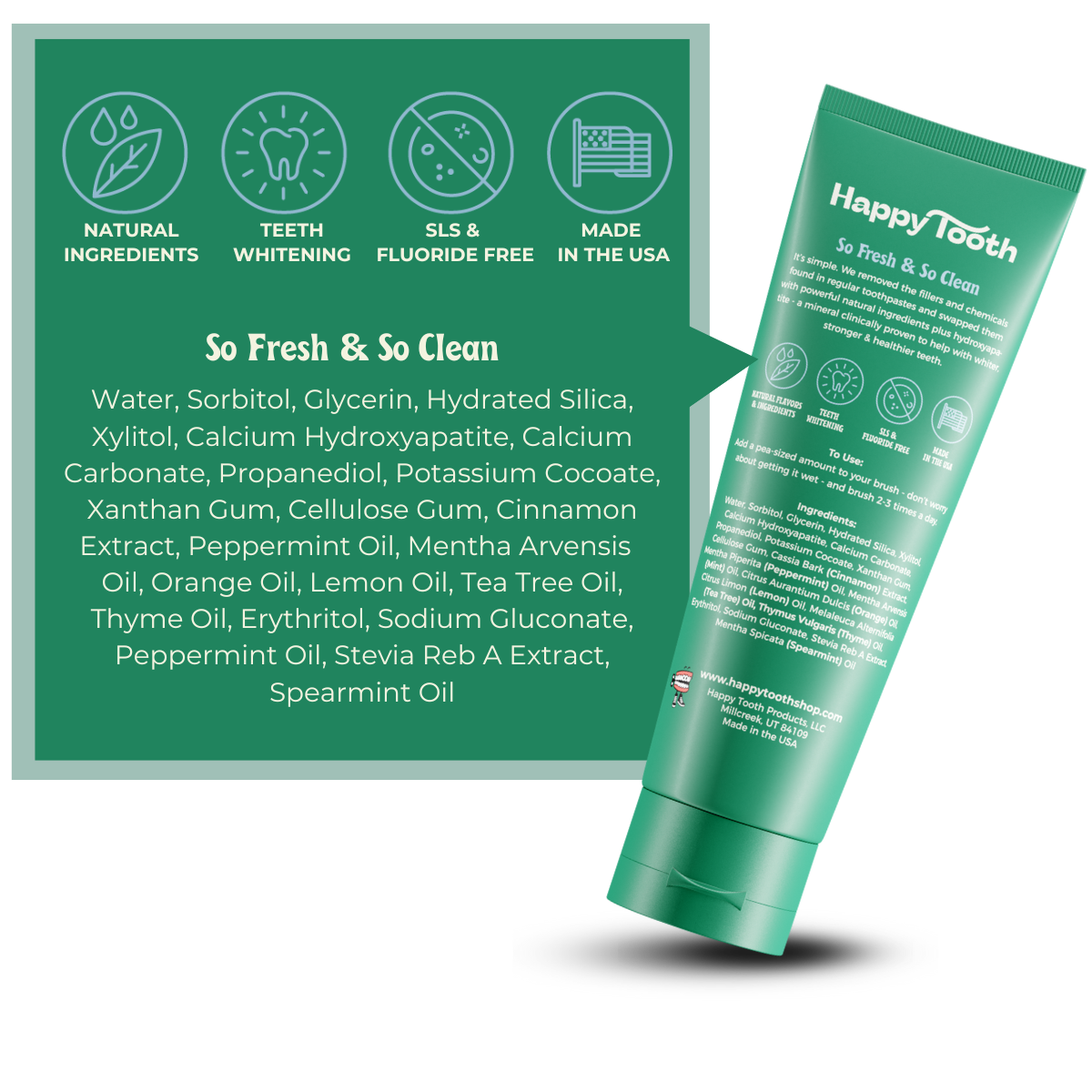 It's natural and MORE! – Happy Tooth Products