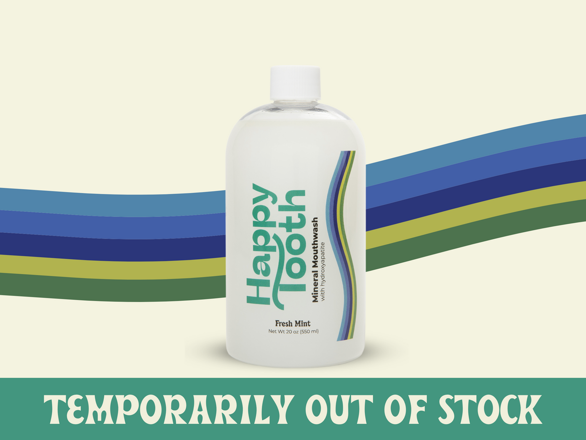 Mineral Mouthwash with Hydroxyapatite – Happy Tooth Products