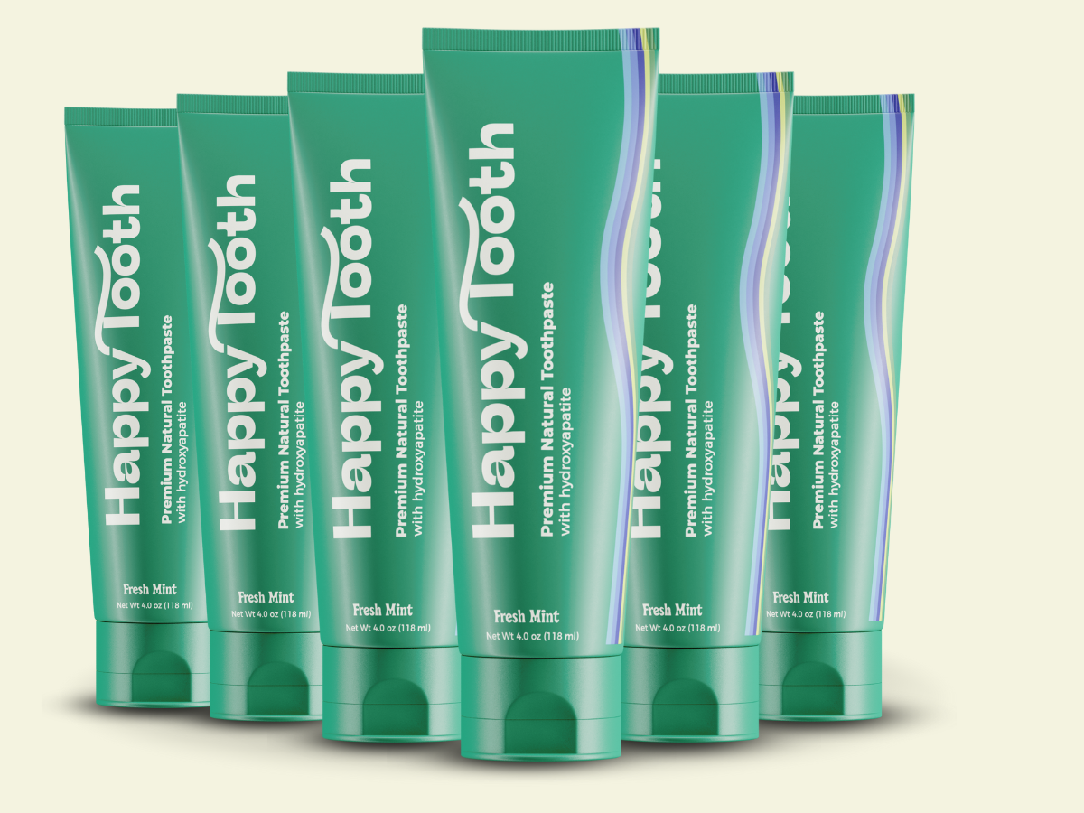 Hydroxyapatite Toothpaste – Happy Tooth Products
